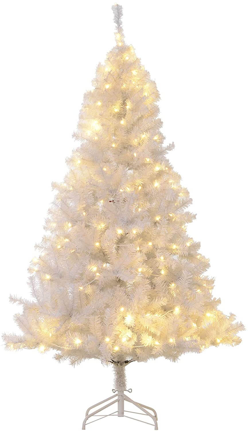 The 10 Best Pre-Lit Christmas Trees You Can Buy - IneptHomeowner